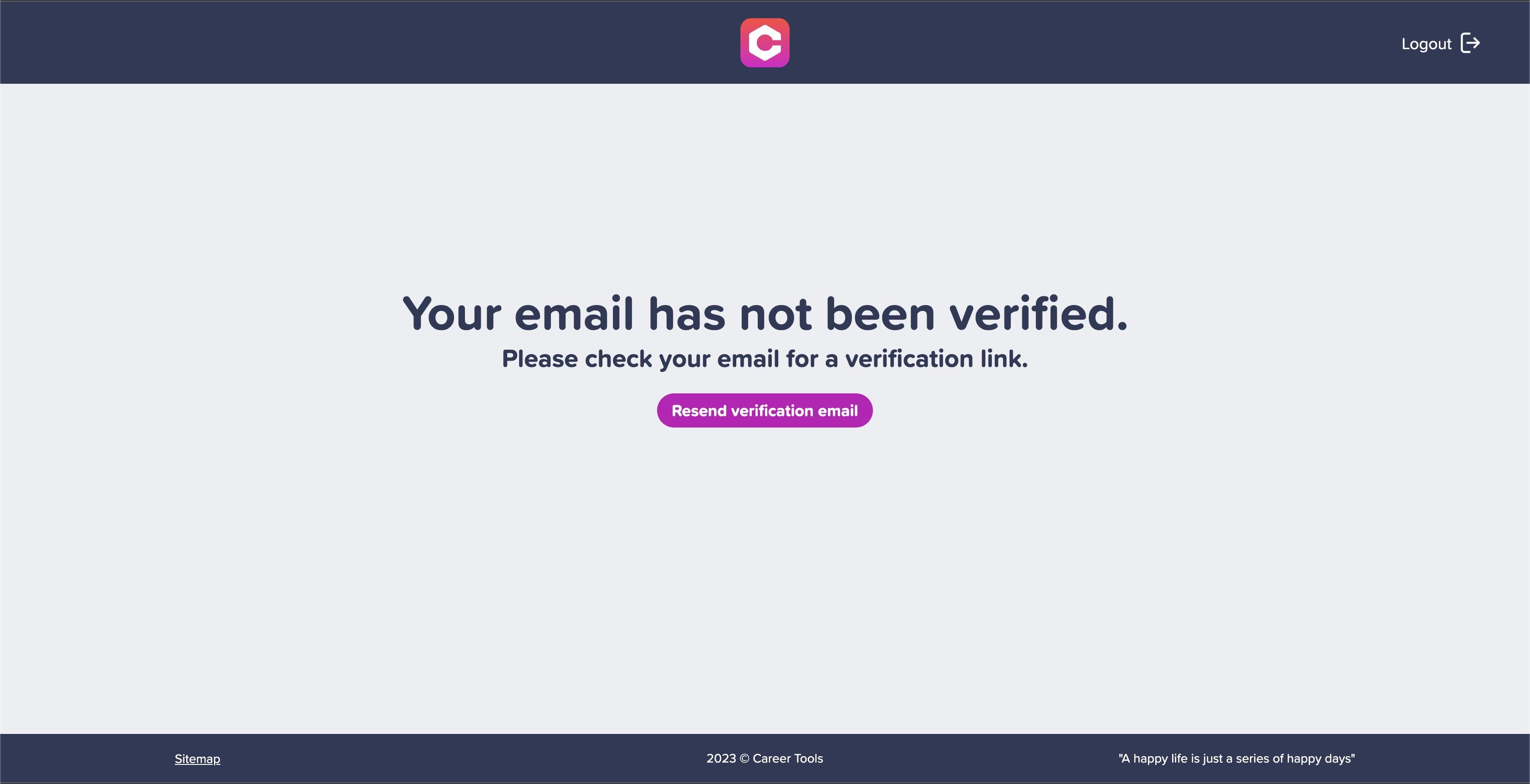 Secondary Email Addresses – Career Tools