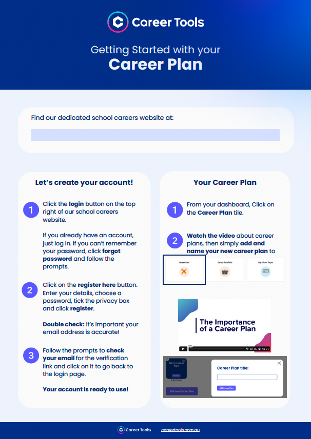 Promote your Careers Website – Career Tools