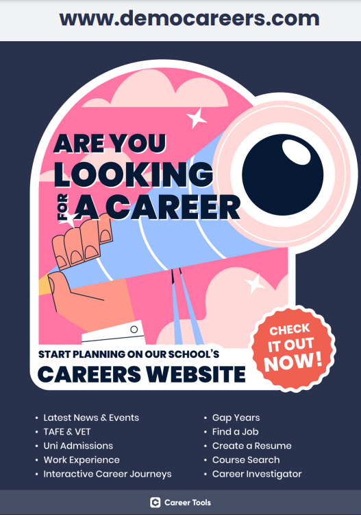 Promote your Careers Website – Career Tools