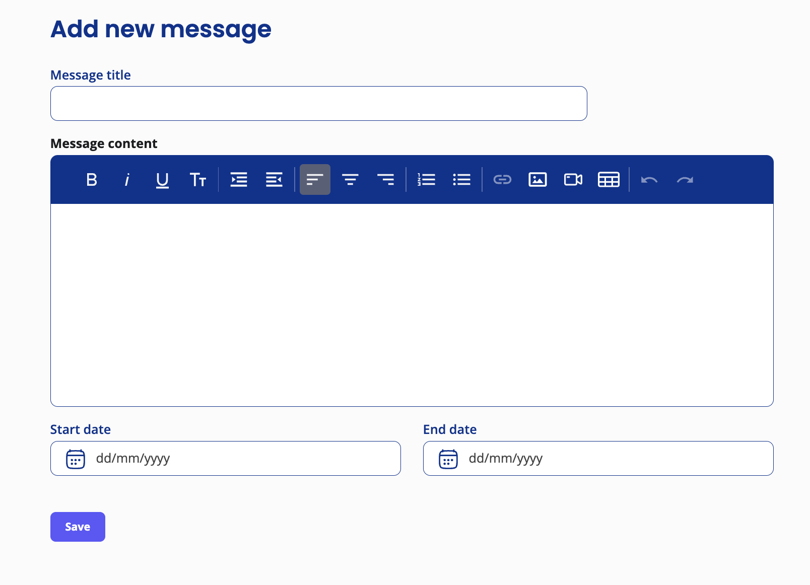 Website Communication - Message Board – Career Tools